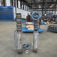 China 200QJH23-60 7.5KW SS304 Stainless Steel Submersible Pump 23m³/h 60m Head Deep Well for sale