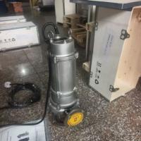 China 100WQP100-15-7.5KW Stainless Steel Submersible Sewage Pump 100m3h 15m Head Non-Clogging for sale