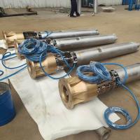 China 250QJH108-240-132KW Cast Stainless Steel Submersible Pump with 240m Head for Seawater Intake for sale