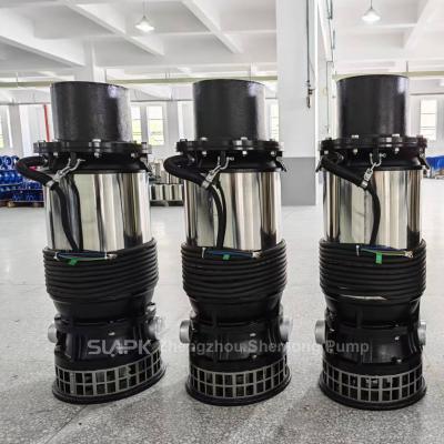 China Portable High Flow 510 m³/h Drainage Pump with Large Diameter Outlet DN150-DN300mm for Aquaculture and Irrigation for sale