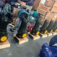 China 100WQ80-20-7.5kW Submersible Sewage Pump with 80m³/h Flow, 20m Head and 7.5kW Motor for Wastewater Drainage for sale