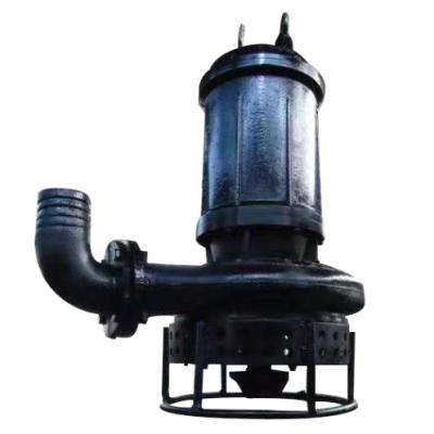 China 15 kW Submersible Slurry Pump with DN100 Discharge Outlet and High-Chrome Alloy for Abrasive Slurry Handling for sale
