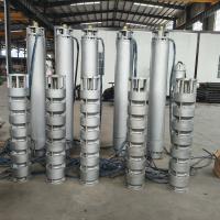 China 525 m³/h Flow 350 m Head 1000 kW Power Stainless Steel Deep Well Submersible Seawater Pump for sale