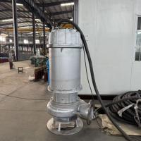 China 316 Stainless Steel Submersible Sewage Pump with 1000 m³/h Flow and 2205 Duplex Stainless Steel Shaft for Wastewater for sale