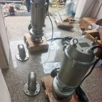 China Stainless Steel Submersible Sewage Pump 45KW 440V 60Hz for High-Flow Wastewater Drainage for sale