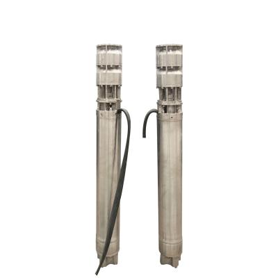 China QJH Series 304 Stainless Steel Deep Well Submersible Pump with 150 m Head and 70–230 m³/h Flow for sale