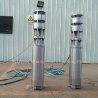 China QJH Series 304 Stainless Steel Deep Well Submersible Pump with 150 m Head and 70–230 m³/h Flow for sale