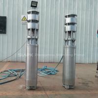 China QJH Series 304 Stainless Steel Deep Well Submersible Pump with 150 m Head and 70–230 m³/h Flow for sale