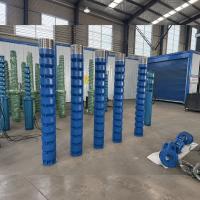 China 300KW High-Voltage Submersible Water Pump for Bauxite Mine Dewatering with Stainless Steel Impellers for sale
