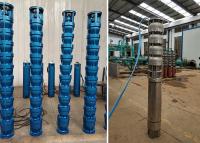 China 55kW 75hp Electric Submersible Water Pump - 80m³/h Flow Rate, 10-12 Inch Diameter for Industrial Applications for sale