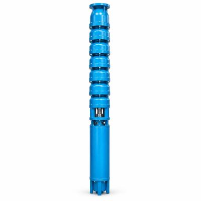 China 15kW Motor Deep Well Submersible Pump with 3-Inch Outlet and 50-60m Head for Borehole Water Extraction for sale