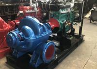 China OS Series Horizontal Split Case Centrifugal Water Pump 80-3600 m³/h Capacity 14-147m Head Diesel Engine Powered for sale