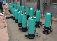 China WQ Series 7.5kw 10hp Submersible Sewage Pump Cast Iron Stainless Steel 50mm Outlet for sale