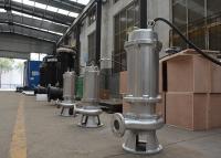 China Stainless Steel Submersible Sewage Pump Non Clogging 380V 50Hz WQ Series for sale