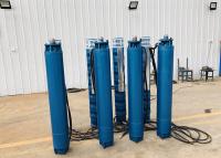 China 75kW 100HP Electric Submersible Borehole Deep Well Pump 160m3/H 105m Head for sale