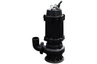 China Submersible Cutting Sewage Pump 4HP 7-15m Head Automatic Mixing Device Cast Iron for sale