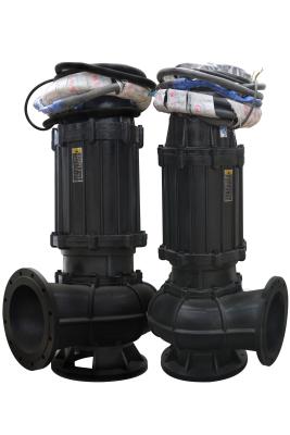 China WQ Series 37kW 50HP Submersible Sewage Pump 380V 200m3/h for Construction Drainage for sale