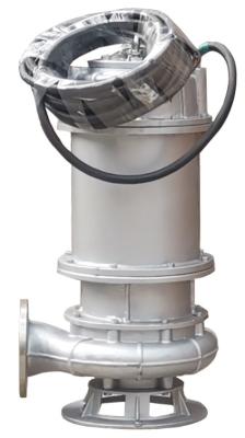 China Stainless Steel Submersible Sewage Pump Non Clogging 380V 50Hz WQ Series for sale