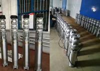 China 210m3/h 88m Head Stainless Steel Electrical Submersible Water Pump for Seawater for sale