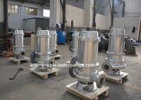 China Non Clog Submersible Sewage Pump 22kw 75kw Dirty Water Fecal Industrial Pump for sale