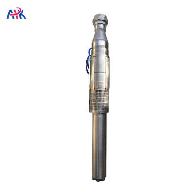 China 6 Inch Deep Well Submersible Pump 4-75 m³/h Flow 10-610m Head Stainless Steel Borehole Water Pump for sale