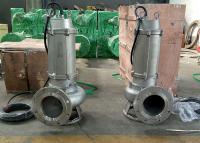 China Stainless Steel Submersible Sewage Pump 300m3/h 22kw for Dirty Water for sale