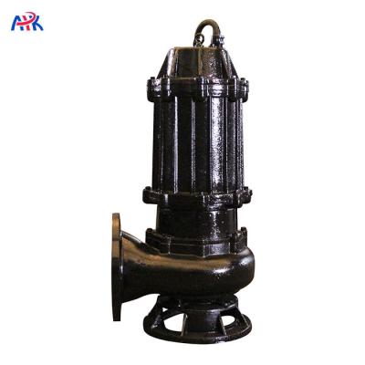 China Submersible Sewage Cutting Pump 150mm 4kw 40hp WQ Series for Wastewater for sale
