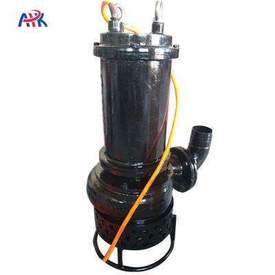 China 5.5kW 40m³/H Submersible Slurry Pump with 15m Head and 80mm Outlet for Sewage and Agricultural Applications for sale