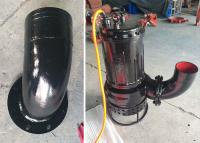 China 80mm 40m³/h 15m Head 5.5kW Slurry Submersible Pump with Agitator for Agricultural Wastewater for sale