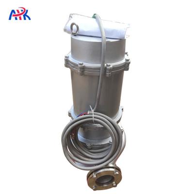 China 100WQ100-40-22 22kw 380v SS316 Submersible Sewage Pump 100m3/h 40m Head for sale