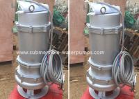 China 100WQ100-40-22 22kw 380v SS316 Submersible Sewage Pump 100m3/h 40m Head for sale