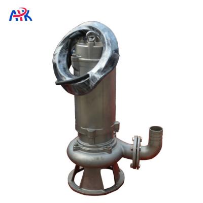 China 5.5kw 25m3/h 32m Head WQ Submersible Sewage Pump Cast Iron Stainless Steel for Irrigation for sale