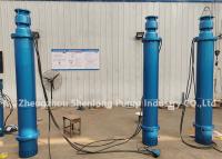 China 45kw 60hp 40m Head Horizontal Bottom Suction Clean Water Submersible Pump for sale