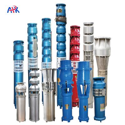 China 250QJ140-120/8 Vertical Well Submersible Pump 137m Head 150m3/h Flow 75kW for sale