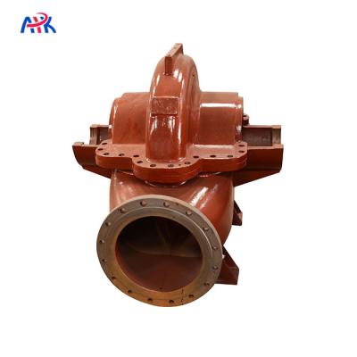 China Horizontal Double Suction Split Case Water Pump Single Stage 110-12500 m³/h Capacity 10-220m Head for sale
