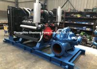 China Horizontal Double Suction Split Case Water Pump Single Stage 110-12500 m³/h Capacity 10-220m Head for sale