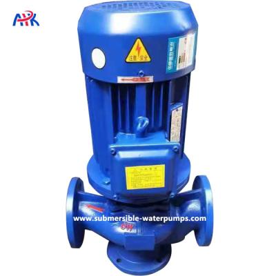 China 4kW Vertical Single Stage Pipeline Tank Water Booster Pump 25 m³/h 3.2 bar for Agricultural Irrigation for sale