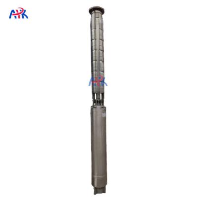 China 100 HP 160m³/h Vertical Multistage Stainless Steel 304 Submersible Pump for Mine Wells for sale
