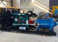 China SS316L 280m3/H 240m Head Horizontal Multistage Centrifugal Water Pump for sale