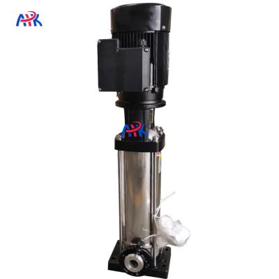 China SS304 SS316 Stainless Steel Vertical Multistage Booster Water Pump 160m Head 194.4m³/h Flow Rate CDLF Series for sale