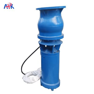 China QSZ1000-3-18.5kw Horizontal Axial Flow Submersible Pump 1000m3/h 3m Head for Aquaculture for sale