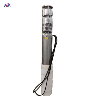 China SS316L Submersible Seawater Pump 1000GPM 60m Head 440V with VFD Control for Mariculture Applications for sale
