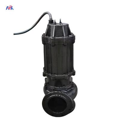 China 22KW 6 Pole Sewage Submersible Pump Electric Motor 20M Cable 524m3/h 10m Head for sale