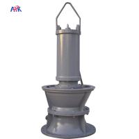 China Cast Iron Submersible Propeller Axial Flow Pump 1500 Lps 6 m TDH Flood Water for sale