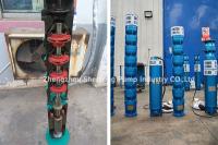 China 20hp 25hp River Water Irrigation Submersible Pump Electric AC Vertical QJ Series for sale