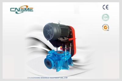 China 2 / 1.5 B - R Natural Rubber Lined Slurry Pumps For Rugged Tailings for sale