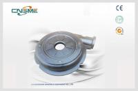 China Rubber High Seal Slurry Pump Parts Black Frame Plate Liner For Acidic Slurry for sale