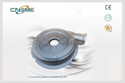 China Rubber High Seal Slurry Pump Parts Black Frame Plate Liner For Acidic Slurry for sale