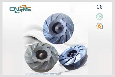 China Rubber Impeller Slurry Pump Parts Fully Interchangeable Slurry Pump Spares for sale