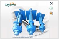 China 8 Inch Motor Engine Connected Vertical Submersible Sump / Centrifugal Slurry Pump for sale